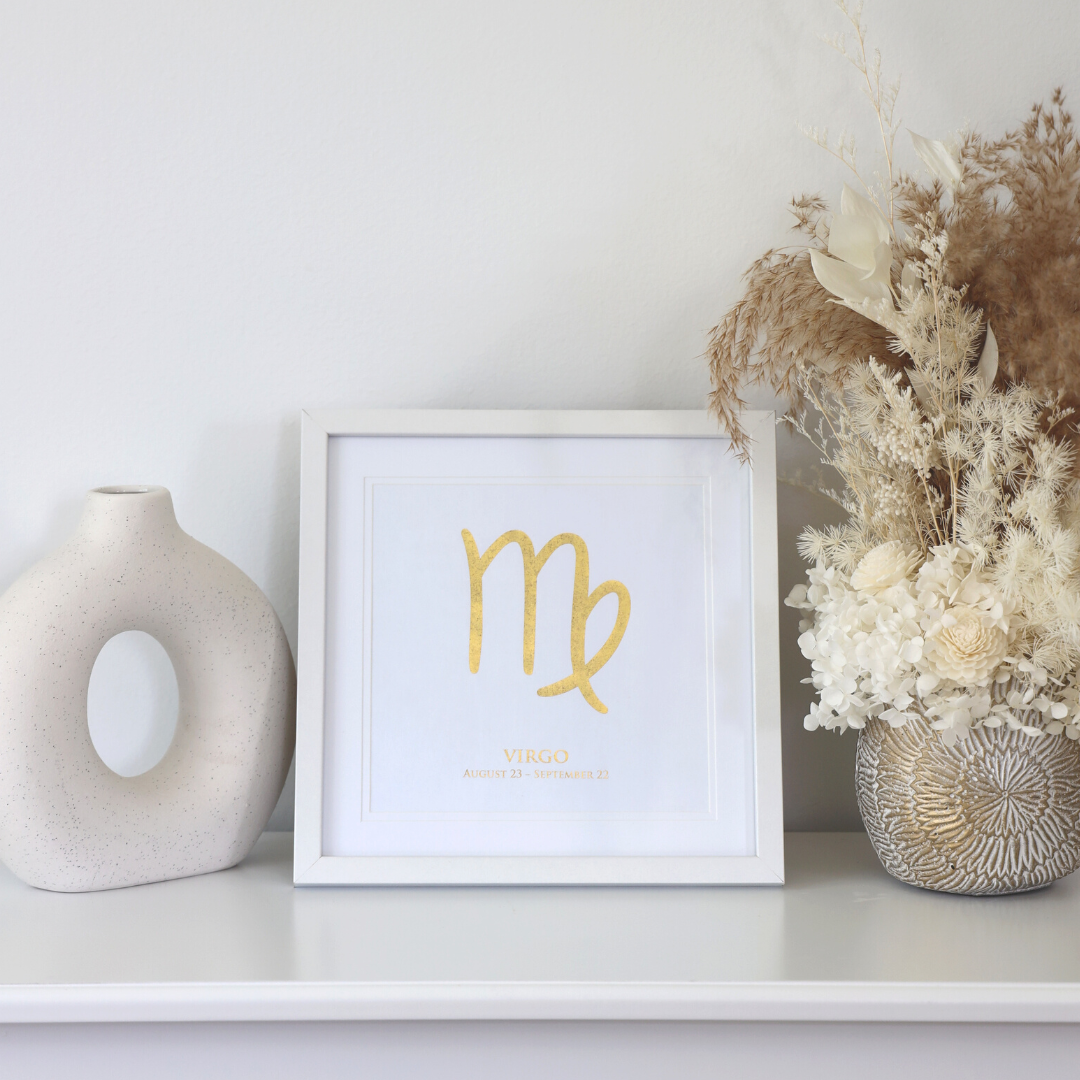 Star Sign Frame – In Her Studio